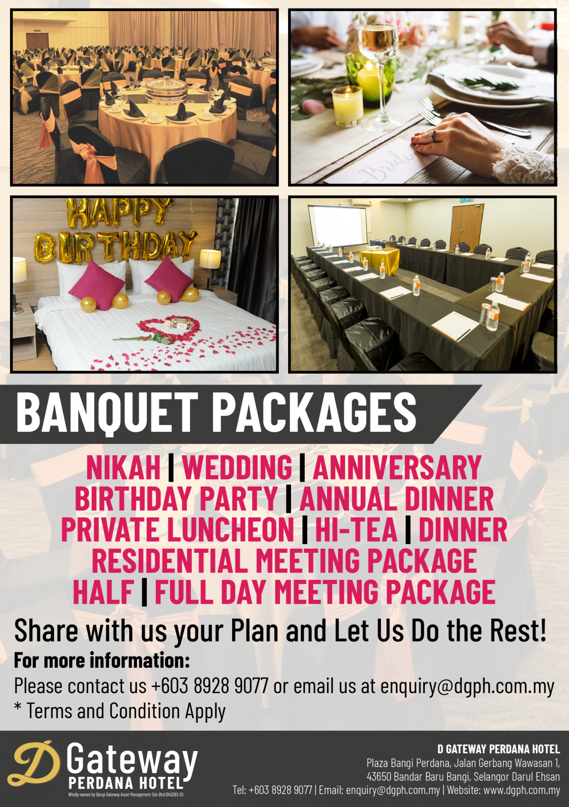 Events & Promos | D Gateway Perdana Hotel